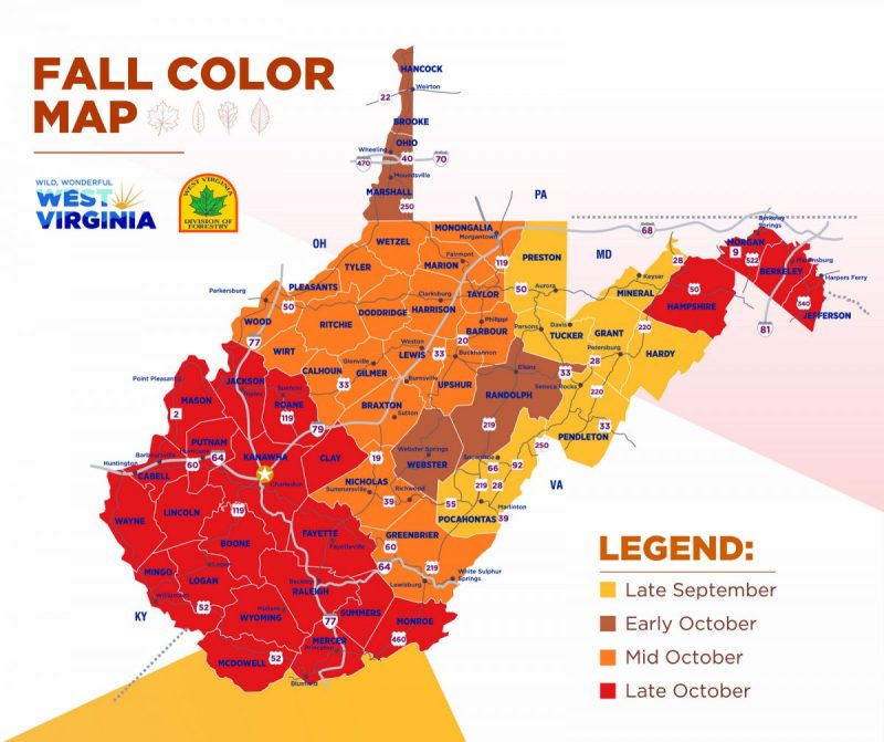 West Virginia Takes Lead As America s Ultimate Autumn Destination West Virginia Takes Lead As America s Ultimate Autumn Destination