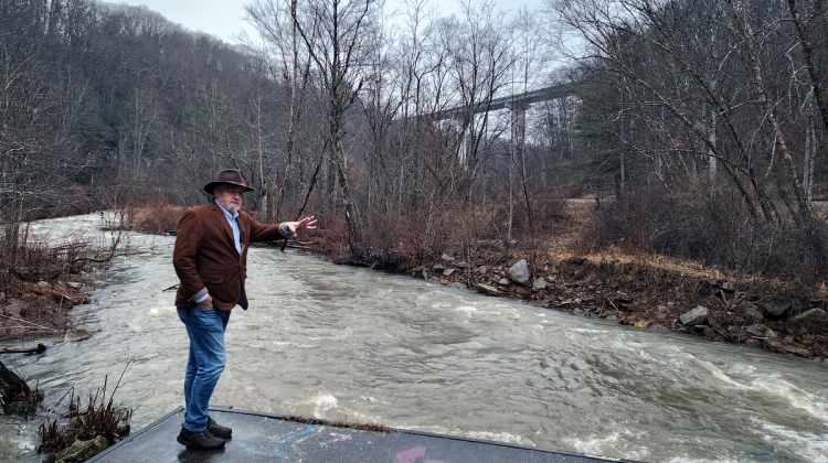 Mysterious Ferguson's Rock feature of historic road through Beckley, W ...