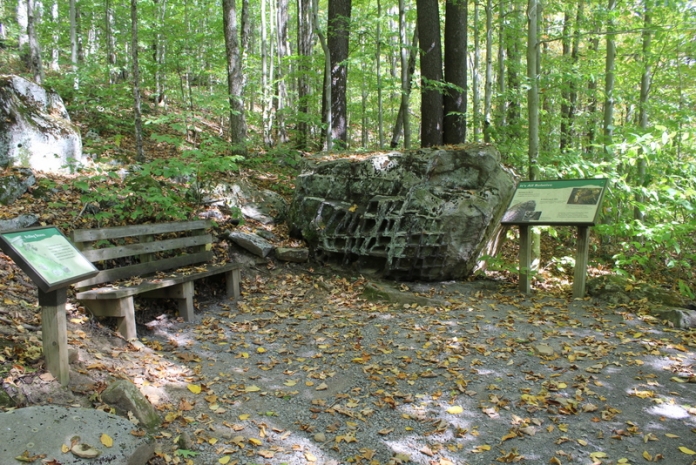 West Virginia trail leads through garden of strange rocks - West ...
