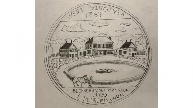Student quarter designs reveal iconic West Virginia images - West ...