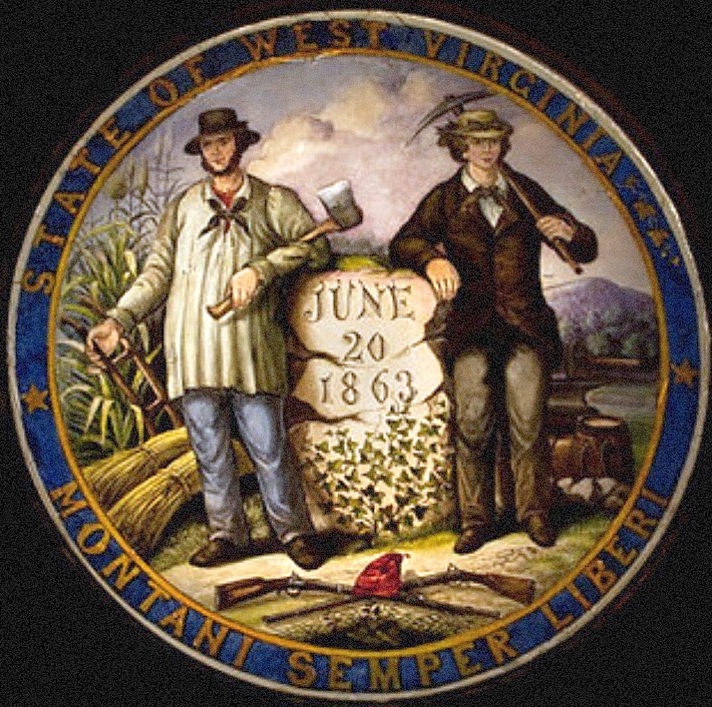 Reverse of West Virginia State Seal - West Virginia Explorer