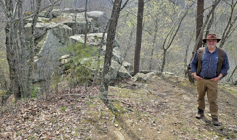 Formerly inaccessible rock formation in West Virginia rediscovered ...