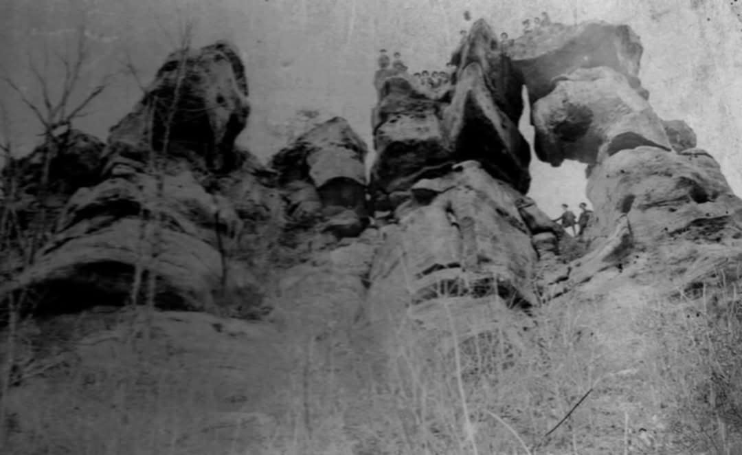 Formerly inaccessible rock formation in West Virginia rediscovered ...